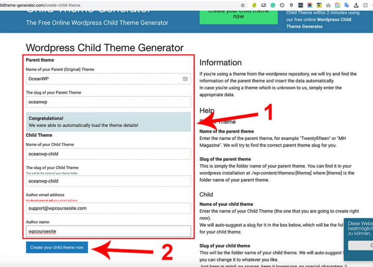 How To Create a WordPress Child Theme Without Coding - PluginsForWP
