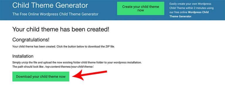 How To Create a WordPress Child Theme Without Coding - PluginsForWP
