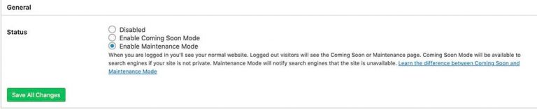 How to Enable Maintenance Mode for WordPress in Every Possible Way - PluginsForWP