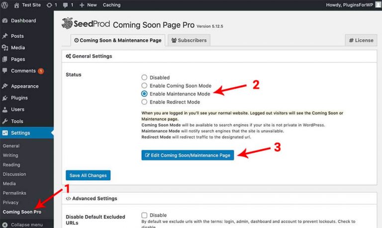How To Enable Maintenance Mode For Wordpress In Every Possible Way Pluginsforwp