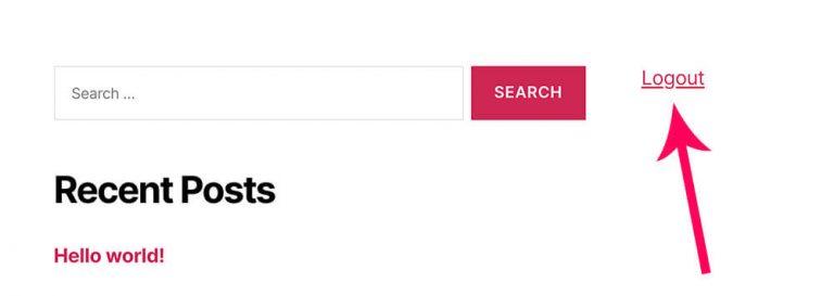WordPress Logout Link - the Definitive Guide - PluginsForWP