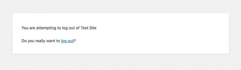 WordPress Logout Link - the Definitive Guide - PluginsForWP