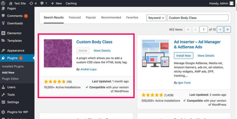 How to Add a Body Class in WordPress - The Right Way - PluginsForWP