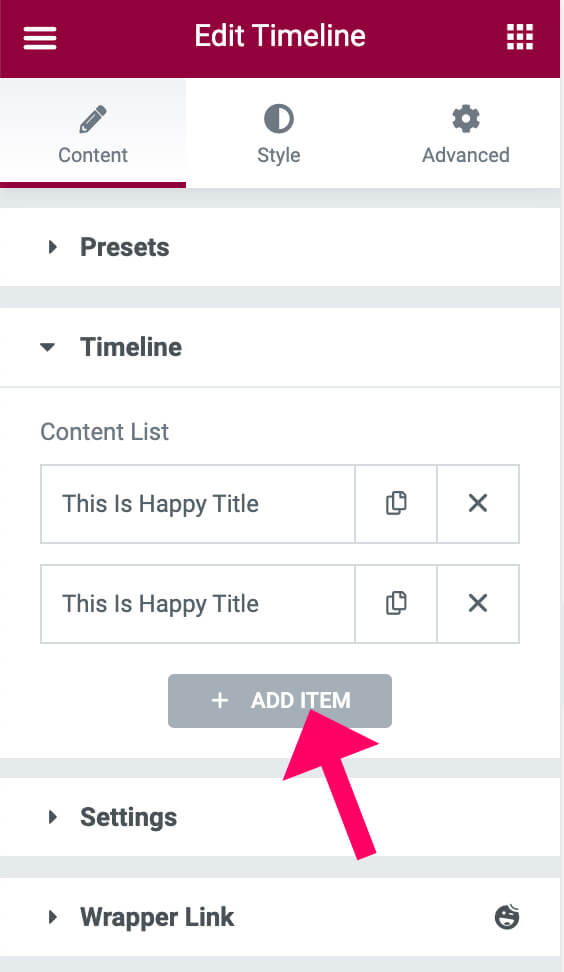 How to Create Timeline Content With Elementor - PluginsForWP