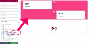 How to Create Timeline Content With Elementor - PluginsForWP
