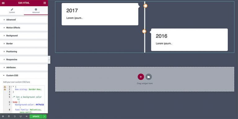 How to Create Timeline Content With Elementor - PluginsForWP