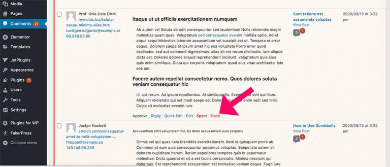 How to Delete All Wordpress Comments - Easy and Simple - PluginsForWP