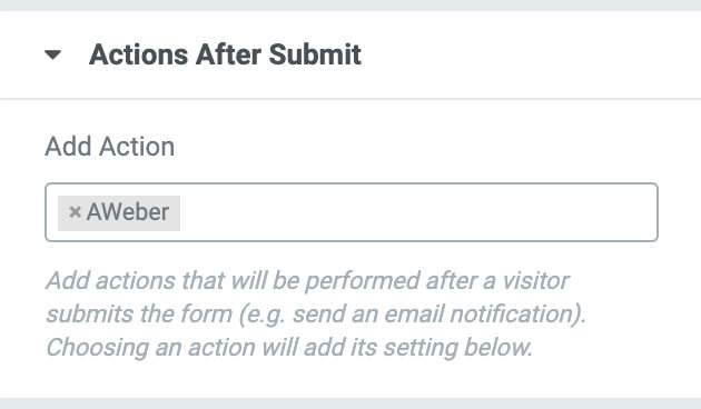 How To Integrate Elementor With Aweber To Collect Email Leads - PluginsForWP