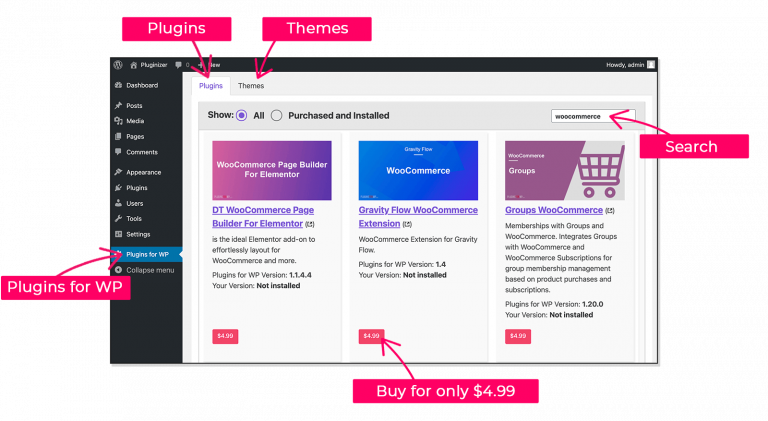 PluginsForWP - Premium WordPress Plugins & Themes For an Affordable Price!