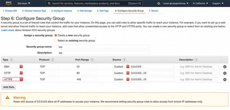 Installing WordPress on Amazon Web Services (AWS) - PluginsForWP