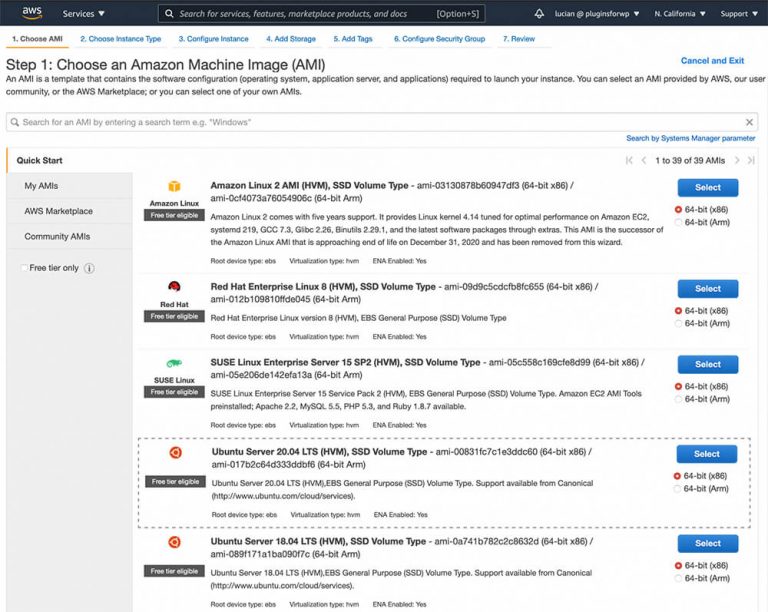 Installing WordPress on Amazon Web Services (AWS) - PluginsForWP
