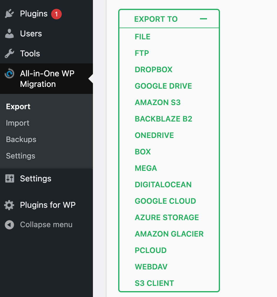How to Migrate a WordPress Site with the All-In-One WP Migration Plugin ...