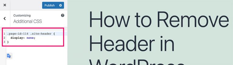 How to Remove the Header in WordPress (3 Methods) - PluginsForWP