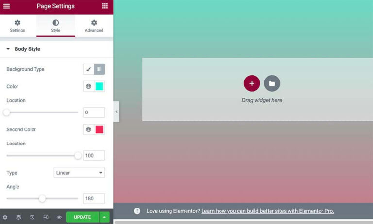 How to Set a Background Image or Color to Any Page in Elementor ...