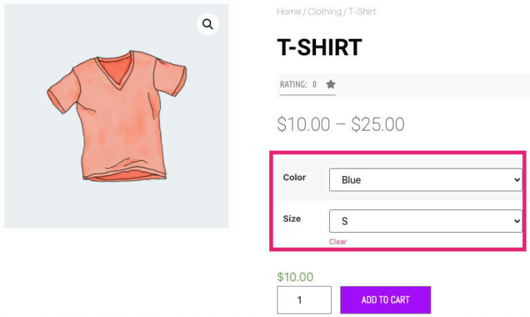How to Set a Default Variation in WooCommerce - PluginsForWP