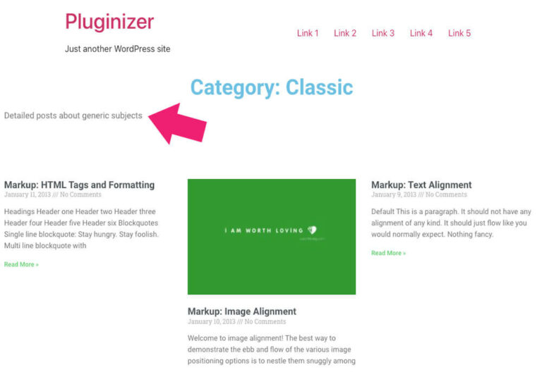 How to Display Category Description in WordPress - PluginsForWP