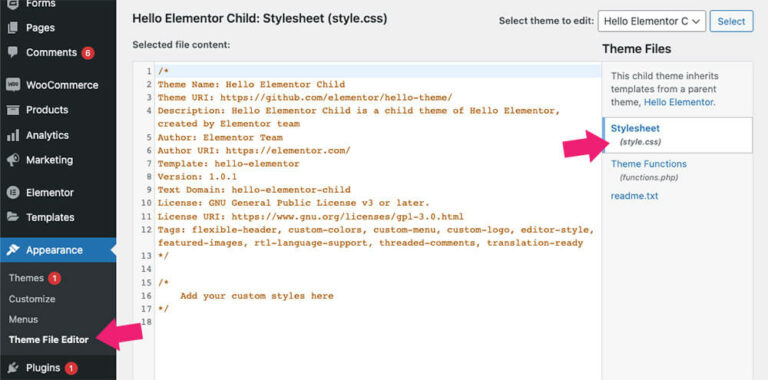 WordPress and CSS (Add, Edit, and Customize Your Site Appearance): a ...