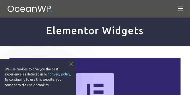 Ocean Elementor Widgets - PluginsForWP