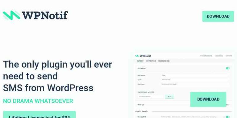 WPNotif: WordPress SMS & WhatsApp Notifications - PluginsForWP