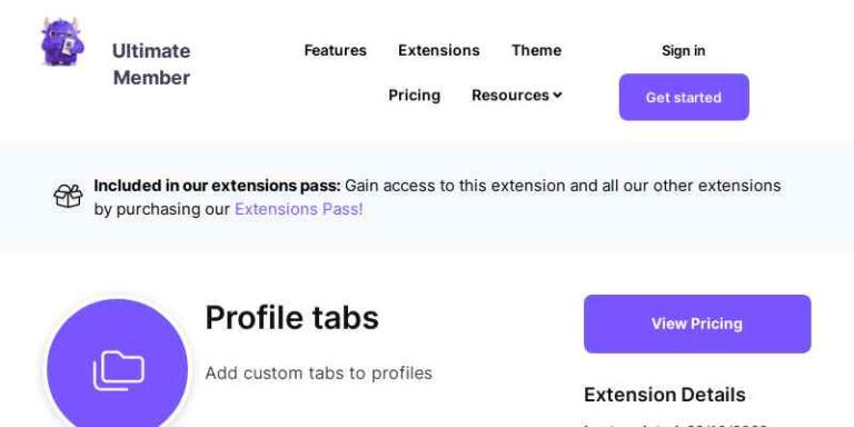 Ultimate Member - Profile tabs - PluginsForWP