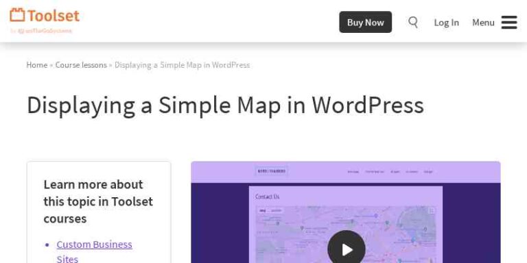Toolset Maps - PluginsForWP