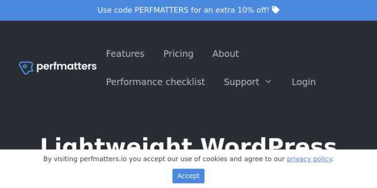 Perfmatters - PluginsForWP