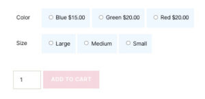 Convert Variation Dropdown Into Button Swatches for WooCommerce Products - PluginsForWP