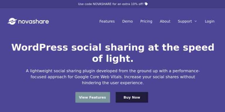 Novashare - PluginsForWP