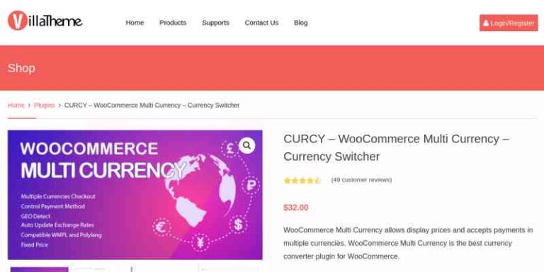 CURCY - WooCommerce Multi Currency Premium - PluginsForWP