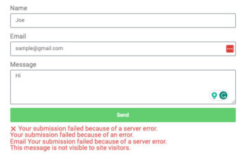 Fix Elementor Form Not Sending or Submitting Successfully Because of a Server Error - PluginsForWP