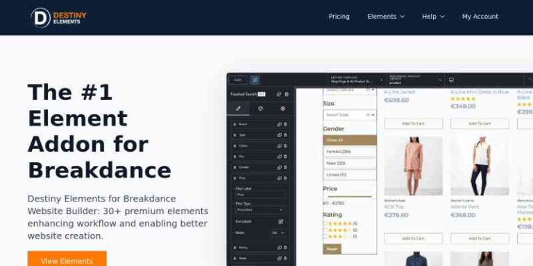 Destiny Elements - PluginsForWP