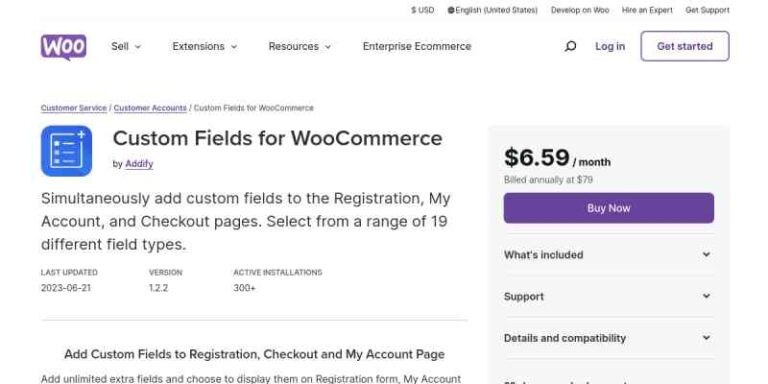 Custom Fields for WooCommerce - PluginsForWP