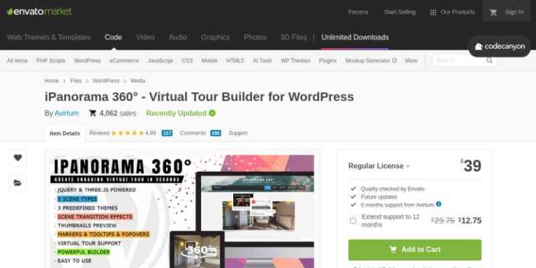 iPanorama 360 - PluginsForWP