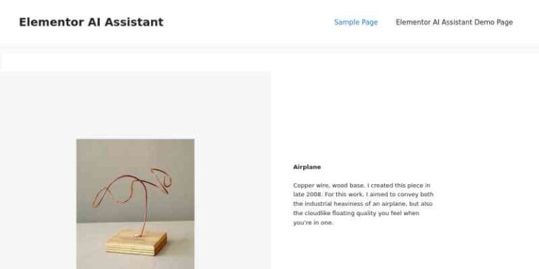 AI Assistant for Elementor - OpenAI GPT - PluginsForWP