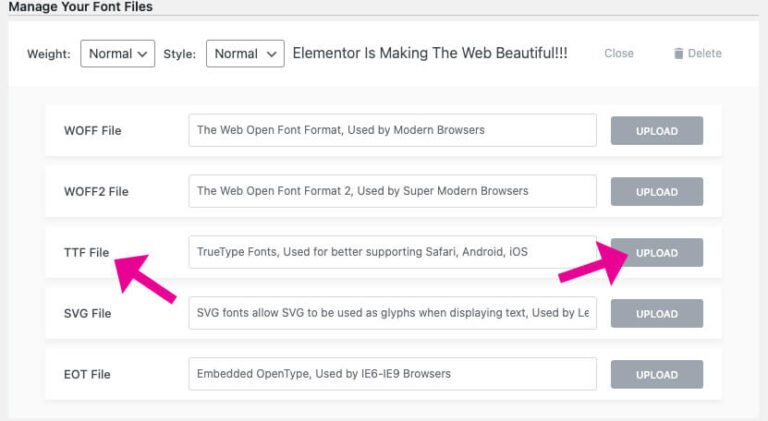 How to Add Custom Fonts to WordPress with Elementor - PluginsForWP