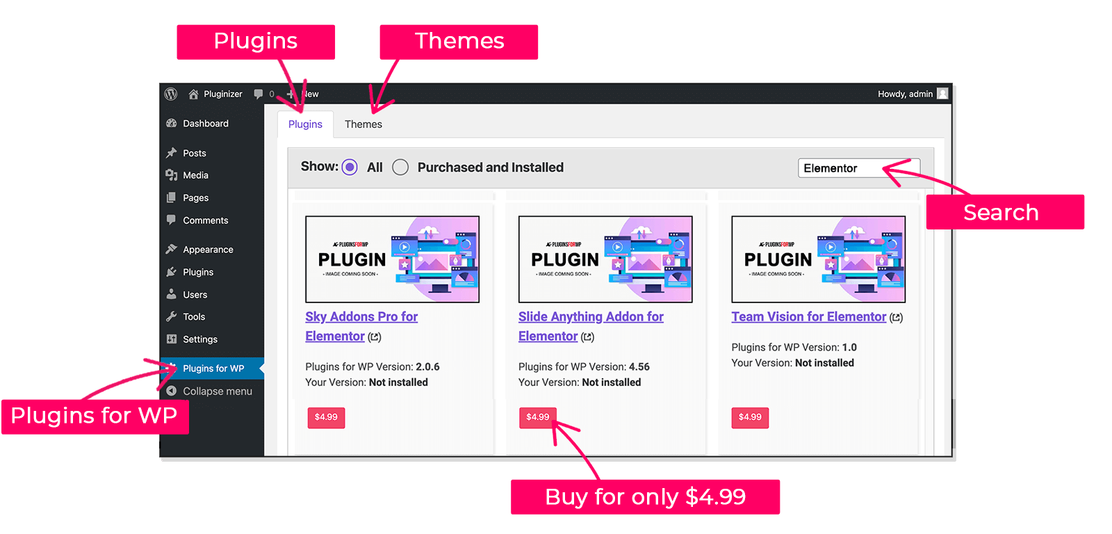 PluginsForWP - Premium WordPress Plugins & Themes For an Affordable Price!