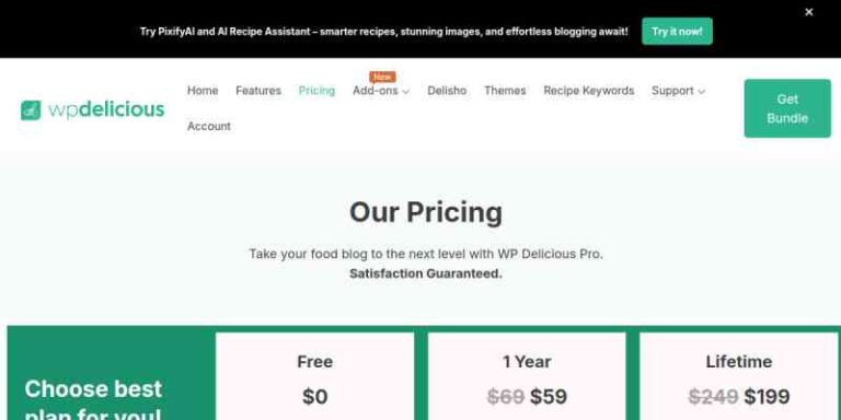 WP Delicious Pro - PluginsForWP
