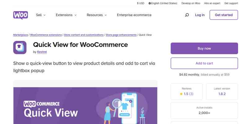 WooCommerce Quick View - PluginsForWP