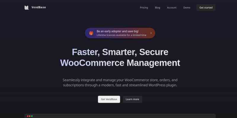 VendBase (Formerly WooBase) - PluginsForWP