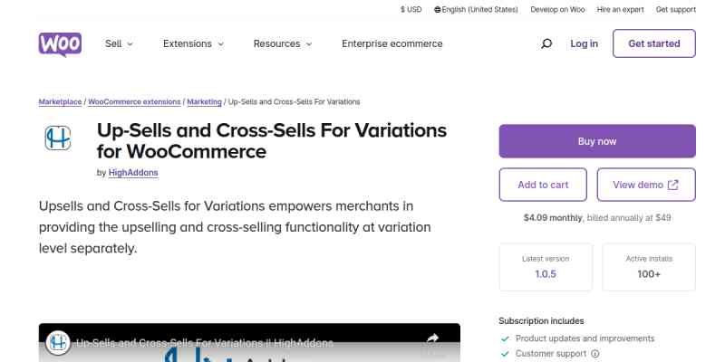 Up-Sells & Cross-Sells For Variations - PluginsForWP