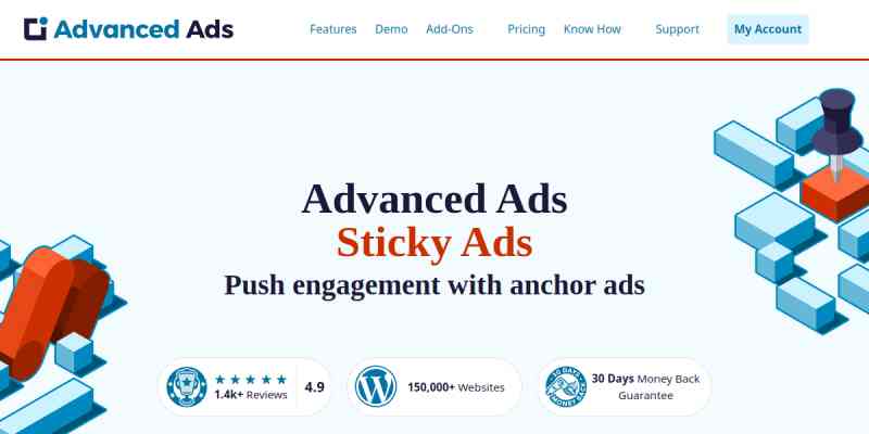 Advanced Ads - Sticky Ads - PluginsForWP