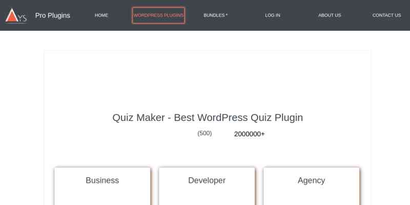 Quiz Maker - PluginsForWP