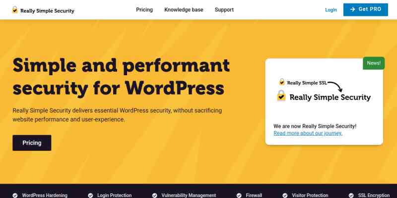 Really Simple Security Pro - PluginsForWP