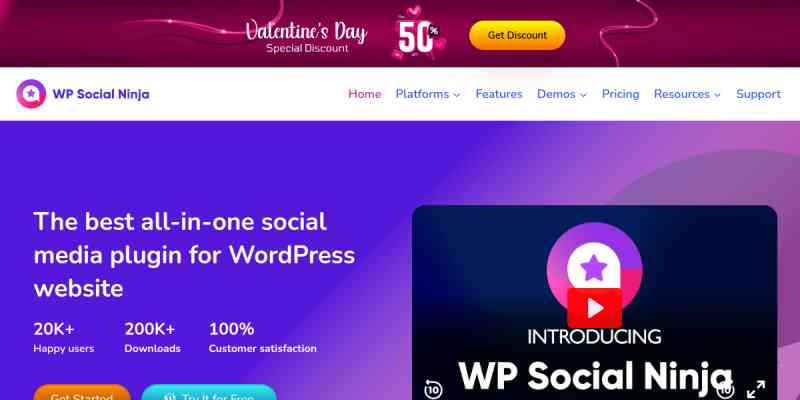 WP Social Ninja Pro - PluginsForWP