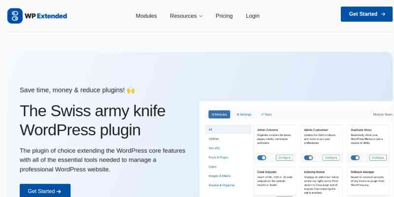 WP Extended Pro - PluginsForWP