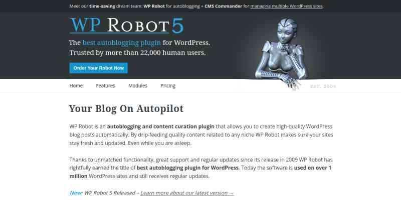 WP Robot 5 - PluginsForWP