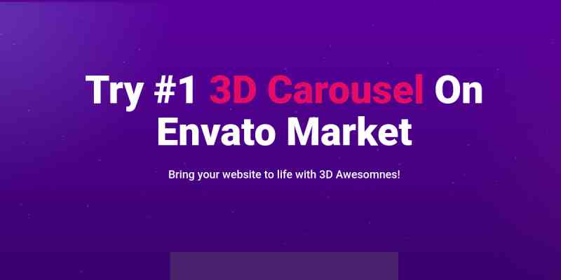 Ultimate 3D Carousel - PluginsForWP