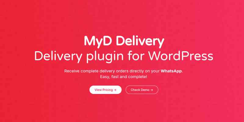 MyD Delivery Pro - PluginsForWP
