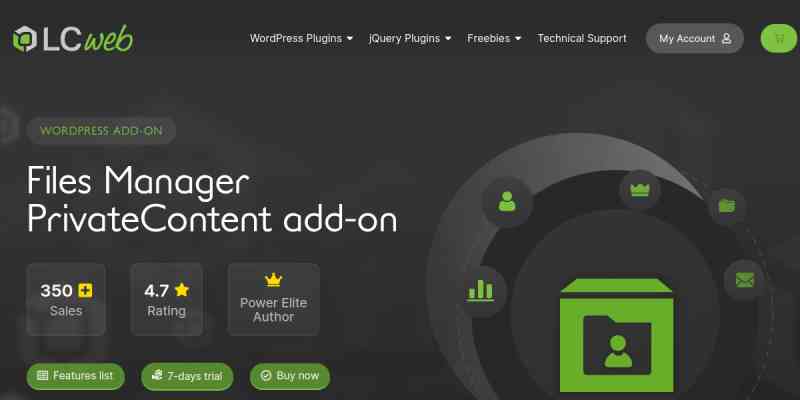 PrivateContent - Files Manager add-on - PluginsForWP