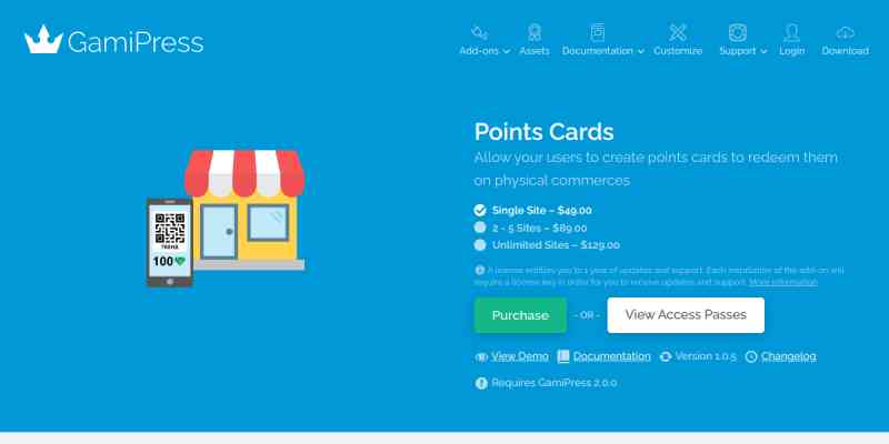GamiPress - Points Cards - PluginsForWP